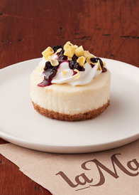 Blueberry & Lemon Individual Cheesecake